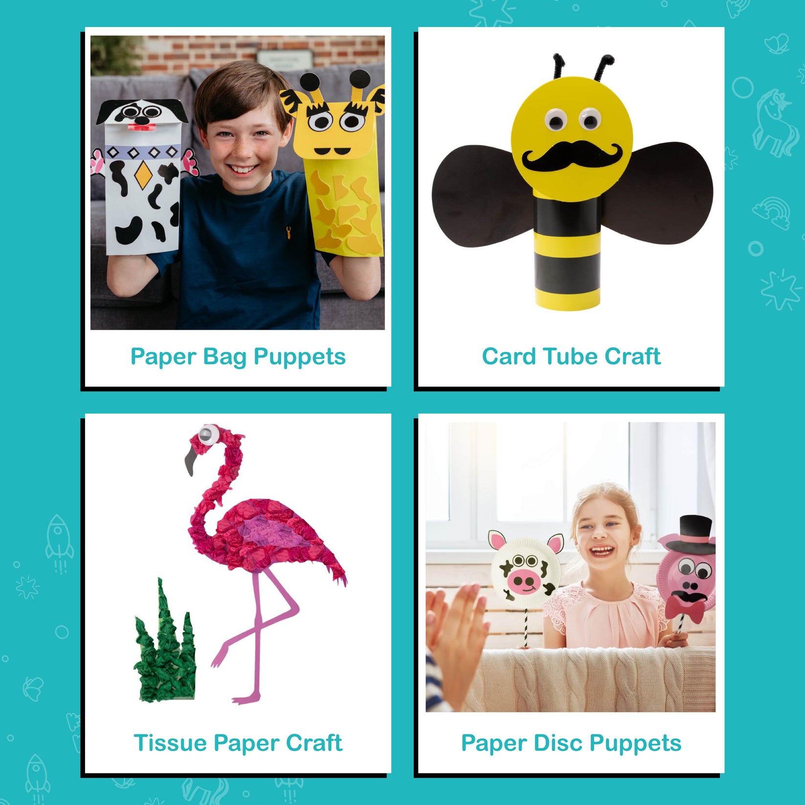 20-Craft Activity Kit - Animal – Craftikit