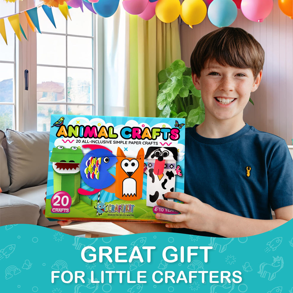 20-Craft Activity Kit - Animal – Craftikit
